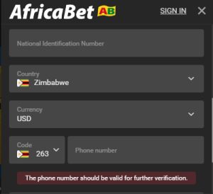 AfricaBet Register ZW Guide - Step-by-Step (With Screenshots)